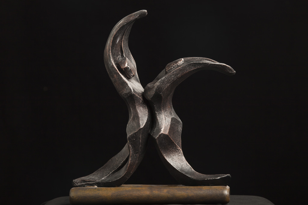 Brons beeld Salsa Community Award | Mezas Kunst op Maat